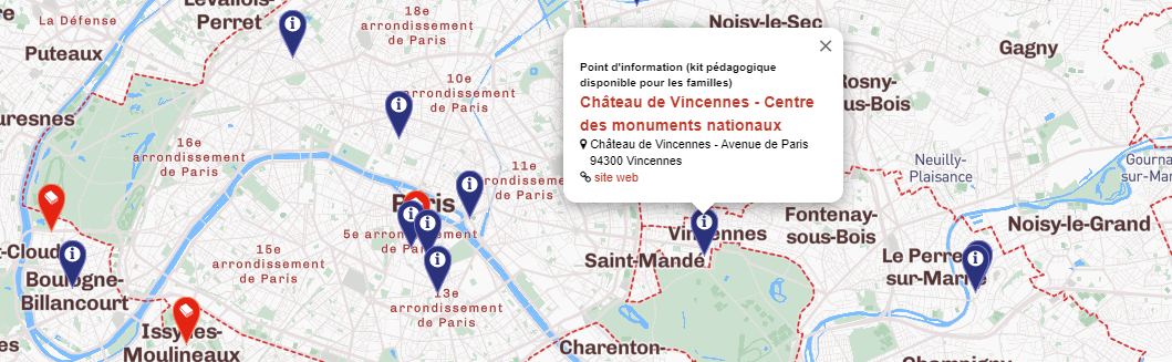 Catalogue des visualisations — Open data Île-de-France