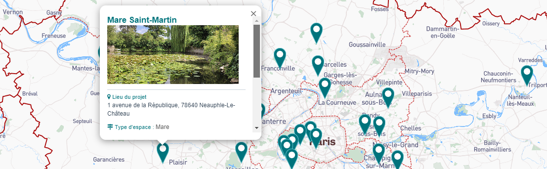Catalogue des visualisations — Open data Île-de-France