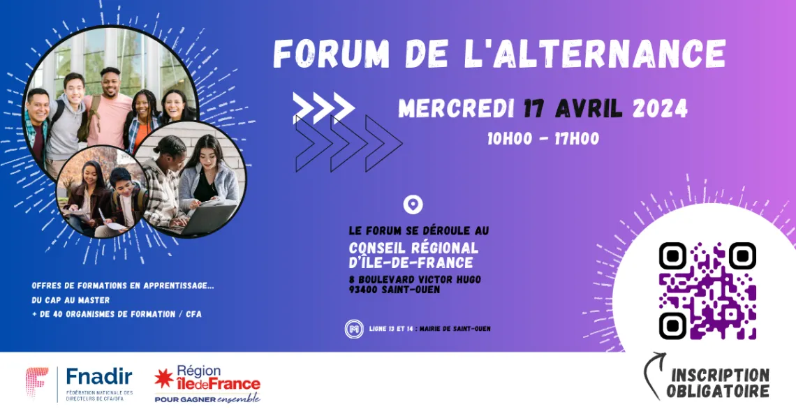 Forum de l'alternance au siège de la Région | Région Île-de-France